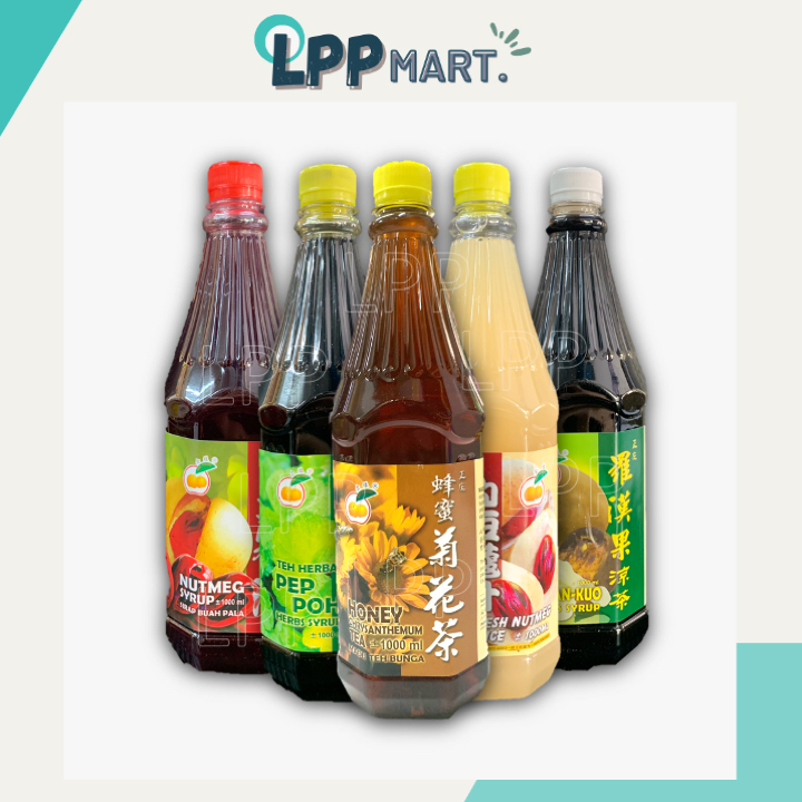 PATI LOH-HAN-KUO / H.CHRYSANTHEMUM TEA / PAT POH TEA / SYRUP BUAH PALA ...