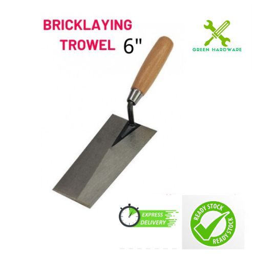 Square Bricklaying Trowel 6"/Sudu Simen / Camca Simen 6inci/ Brick ...