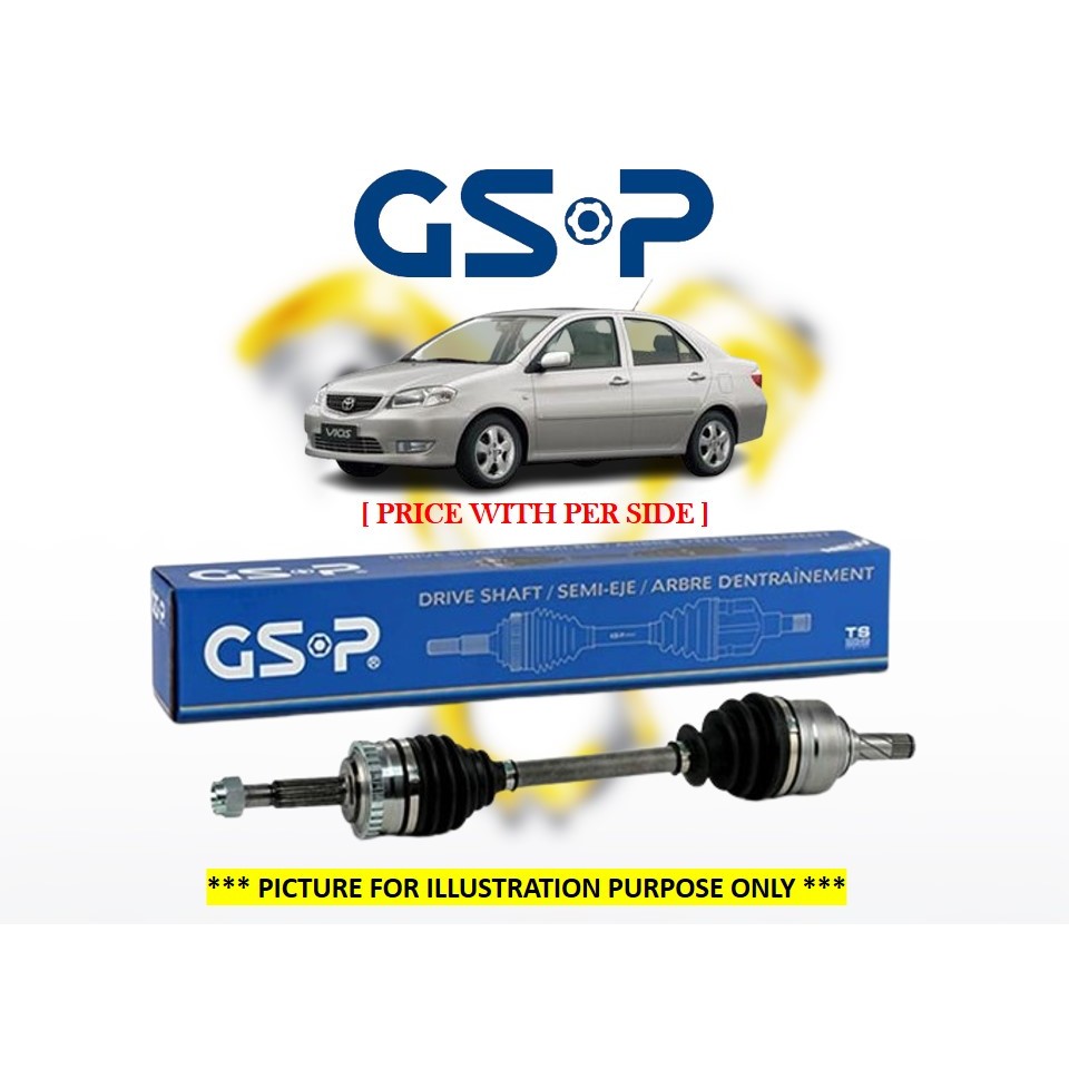 GSP - Toyota Vios NCP42 2003y" - 2007y" Drive Shaft Assembly RH Long ...