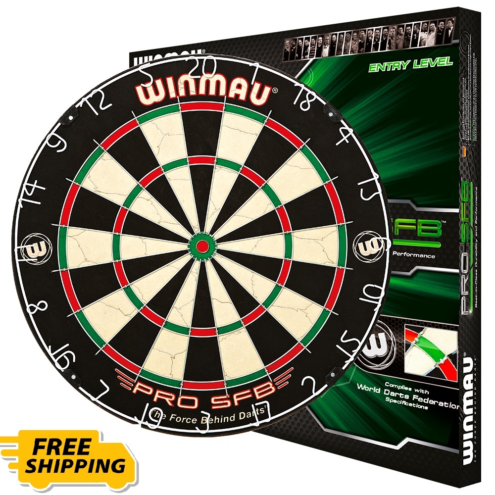 WINMAU PRO SFB DARTBOARD (3015) OFFICIAL COMPETITION AND PRO MATCHPLAY ...