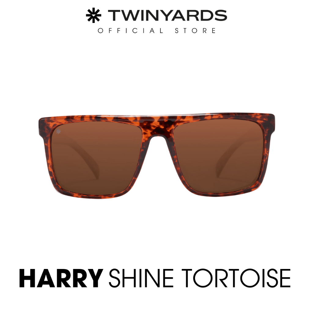 TWINYARDS Harry Shine Tortoise Unisex Sunglasses Polarized With UV400 ...