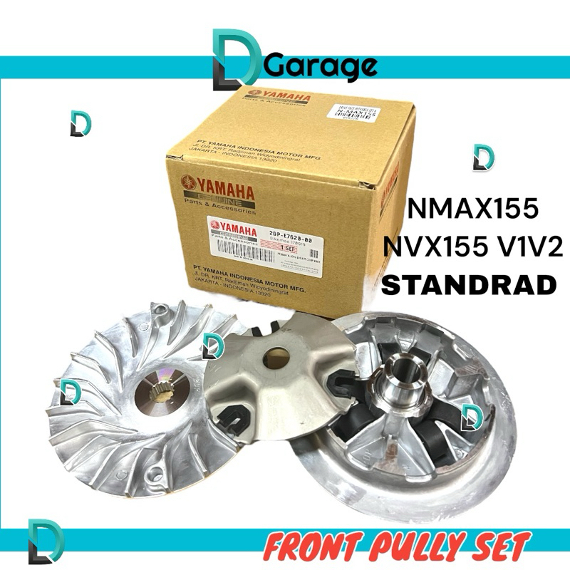 YAMAHA NMAX N-MAX 155 NVX NVX155 V1 V2 FRONT PULLEY SET DRIVE FACE MOVABLE SET DRIVE FAN PULLY ...