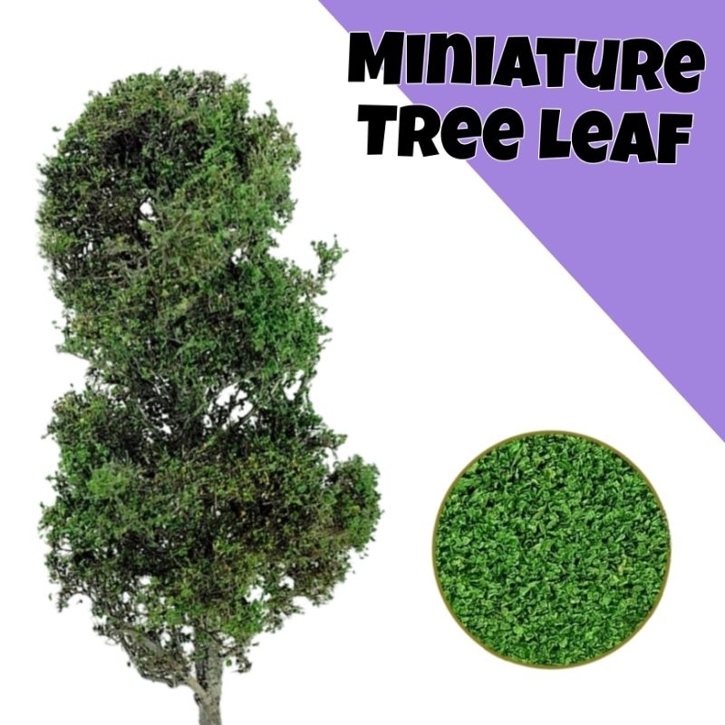Miniature Tree Leaf (DIY material / for diorama) | Shopee Malaysia