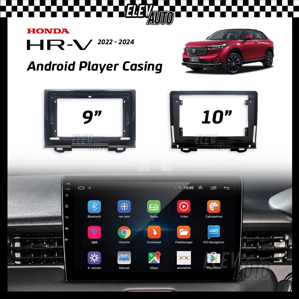 Honda HR-V HRV 2022-2024 Android Player Casing 9" 10" with Player ...