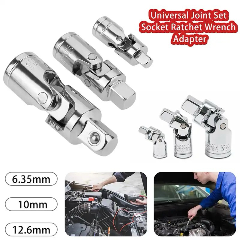 universal joint adapter CRV rachet extension bar rotary head socket ...