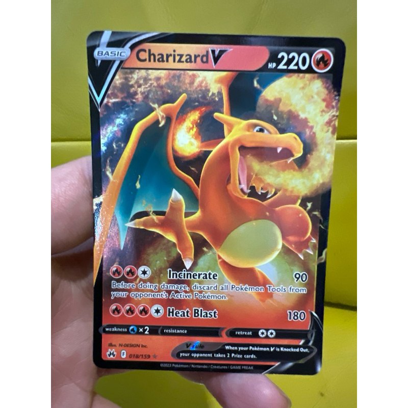Pokemon Tcg - Charizard V | Shopee Malaysia