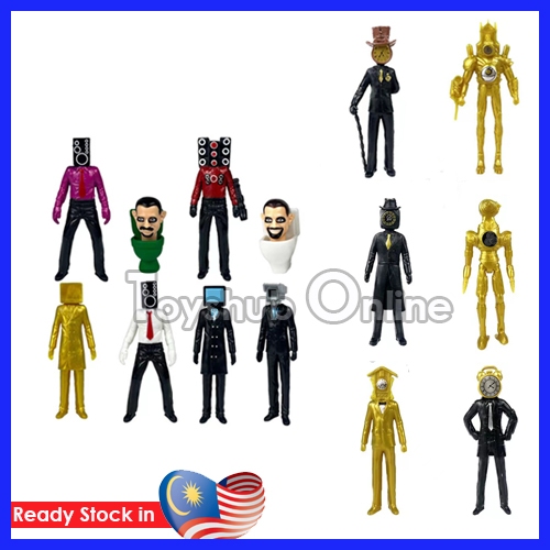 Skibidi Toilet Man Camera Man Figure TV Man Speaker Man Model Cameraman ...