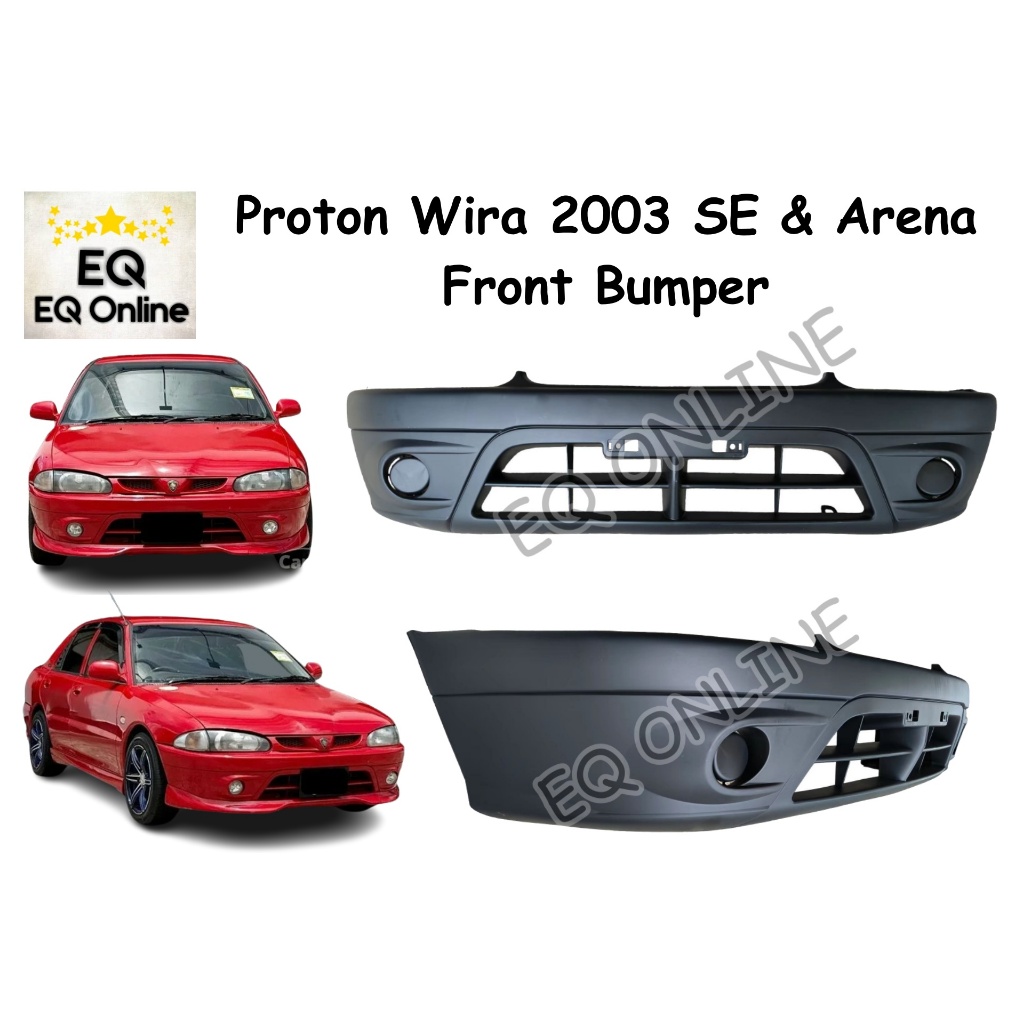 Proton Wira SE, Arena, Putra, Satria 2003 Front Bumper PP Plastic ...