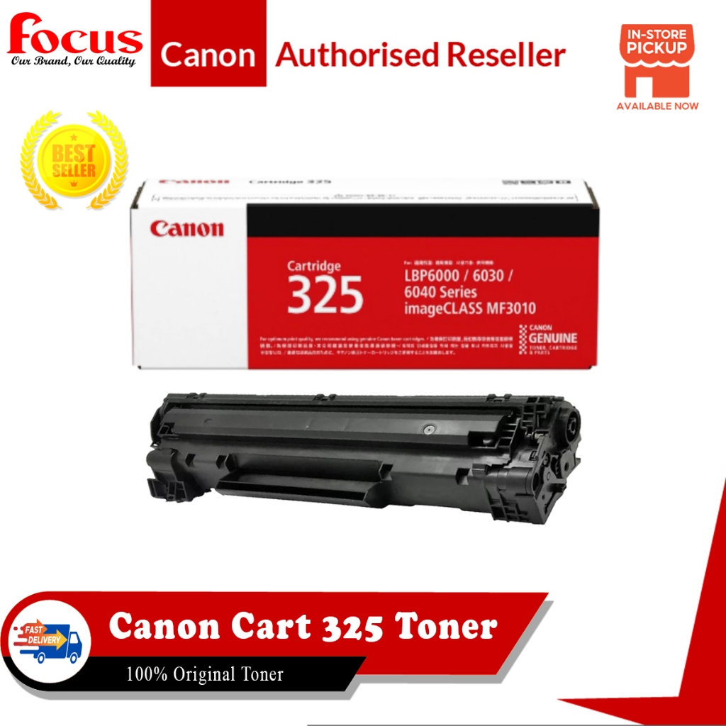 CANON 325 TONER CARTRIDGE 100% ORIGINAL For LBP-6000/ LBP-6030/ LBP ...