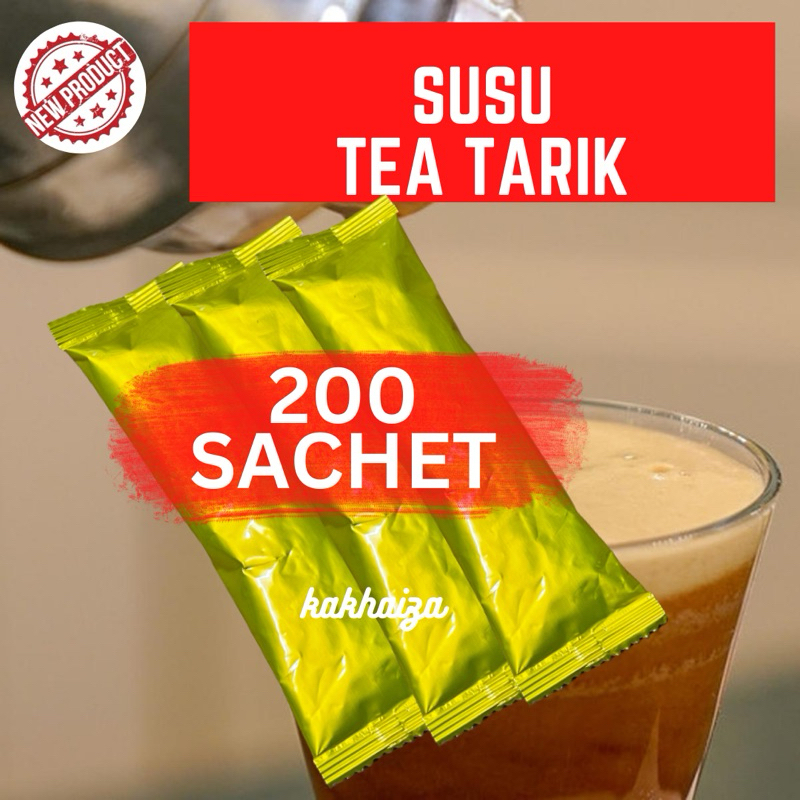 Original Direct Kilang 200 Sachet Tea Tarik Stivea sedap&murah | Shopee ...