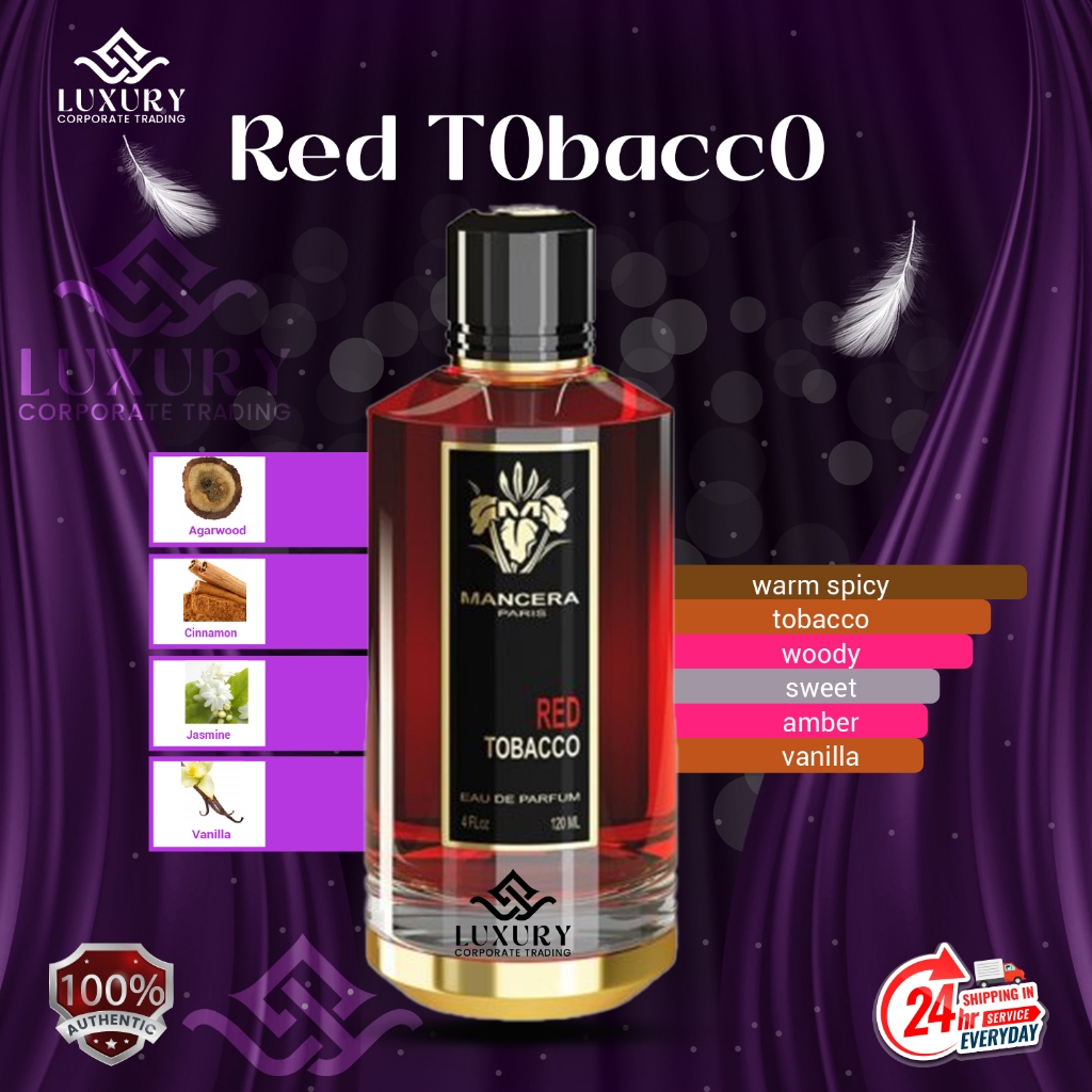 💯% Mancer Red Eau de Parfum 120ml for Male and Female (Postage Daily ...