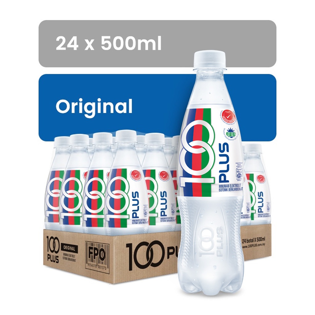 [Carton of 24] 100PLUS Original 500ml | Shopee Malaysia