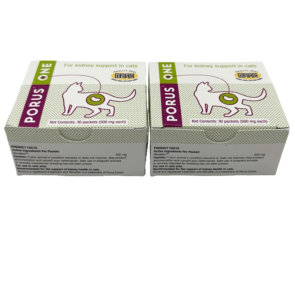Dechra Porus One Kidney Support for Cats CKD Kidney Supplement Direct ...