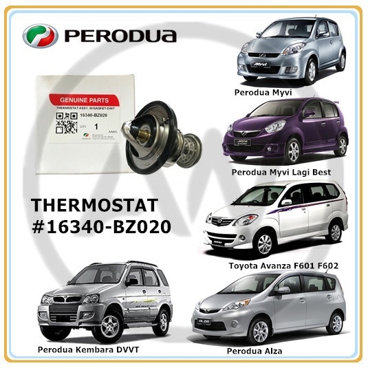 Perodua Myvi 1.3 Alza Myvi Lagibest Kembara DVVT Toyota Avanza 1.3 F601 ...