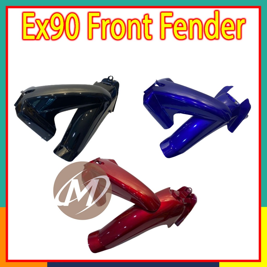 FRONT FENDER EX90 DEMAK EX90 MAGAT DEPAN FORK COVER MUDGUARD MUD GUARD ...