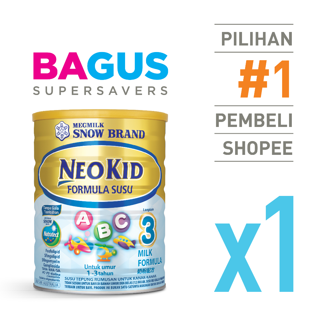 Snow Brand Step 3 Milk Formula 900g (1 Tin) | Shopee Malaysia
