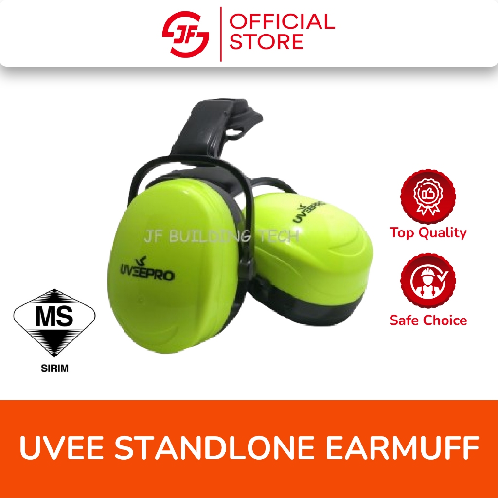 Uvee Standlone Earmuff With Double Lanyard Headband Up6228 Anti Noise ...