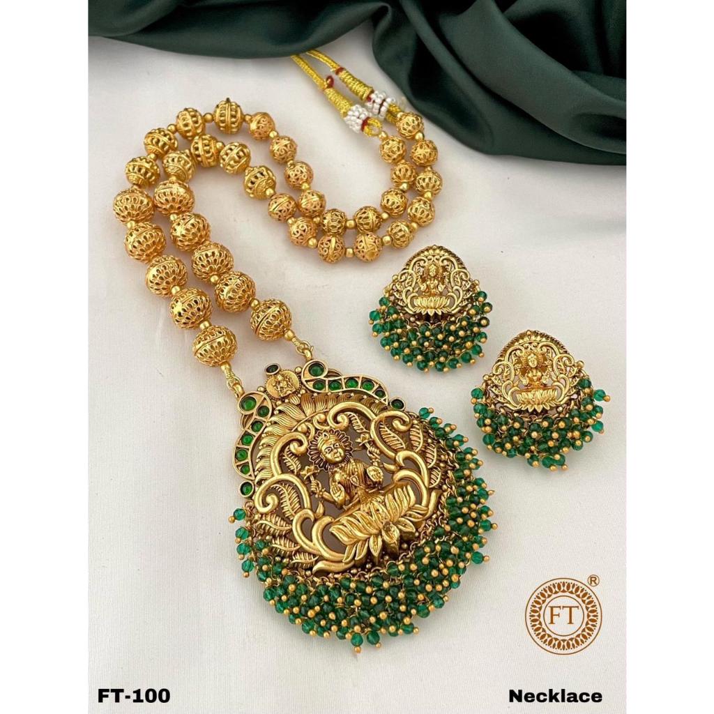 Ready stock Indian matt finish jewellery set | Shopee Malaysia