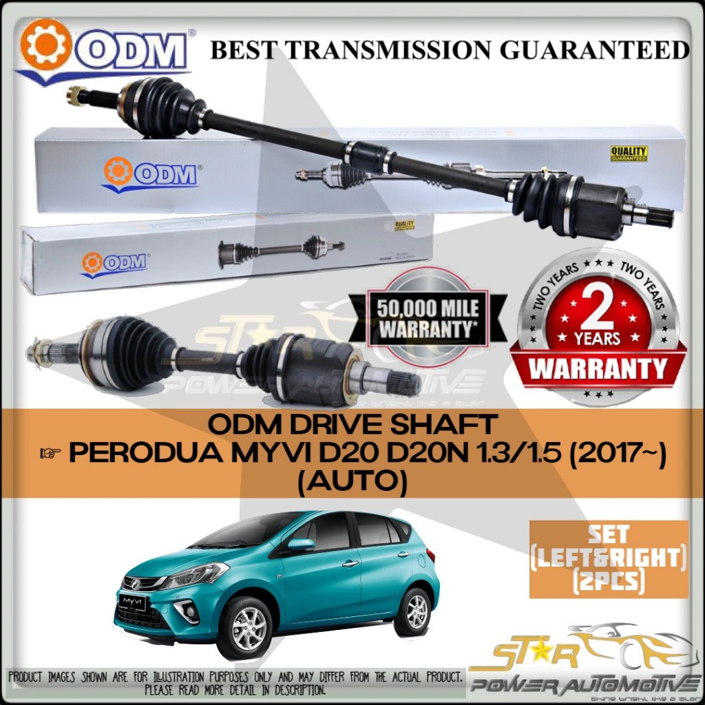 PERODUA MYVI D20 D20N 1.3 1.5 (AUTO) (2017~) ODM (CYCAR) DRIVE SHAFT ...