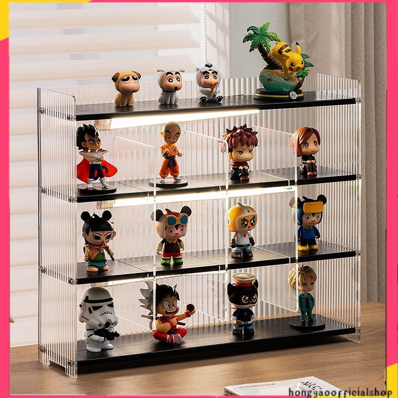 Handmade display box blind box storage display rack bubble mat building ...