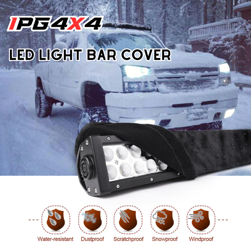 Universal Fitment Nylon Cover 22" 32'' 42'' 52'' Straight Curved LED ...