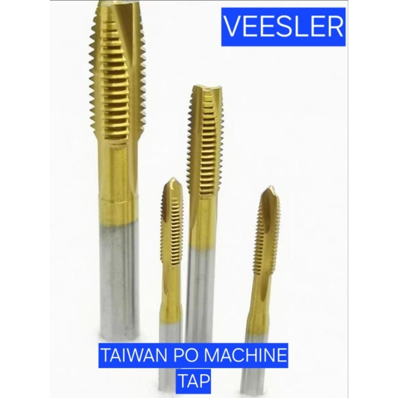 TAIWAN TIN COATED PO MACHINE TAP M2-M16 | Shopee Malaysia