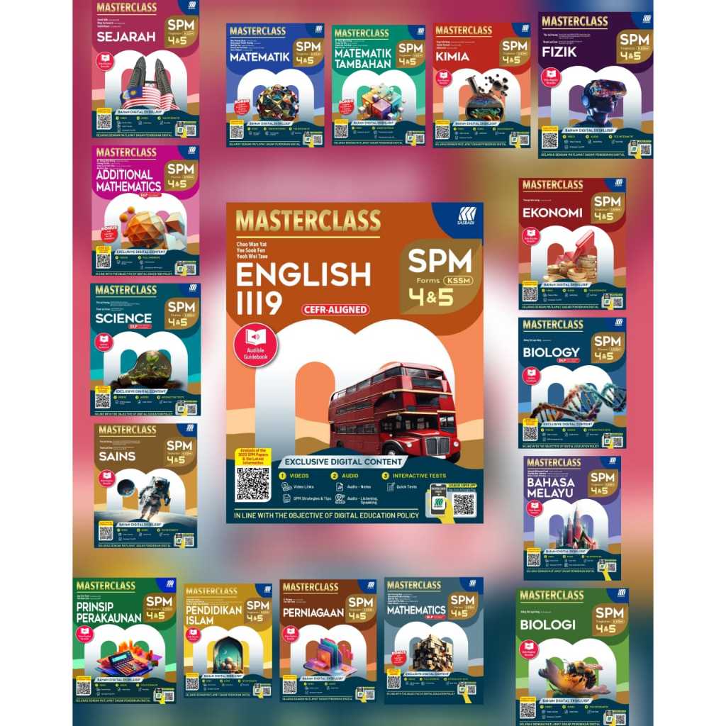 MASTERCLASS SPM TINGKATAN 4 & 5 (EDISI 2024) | Shopee Malaysia