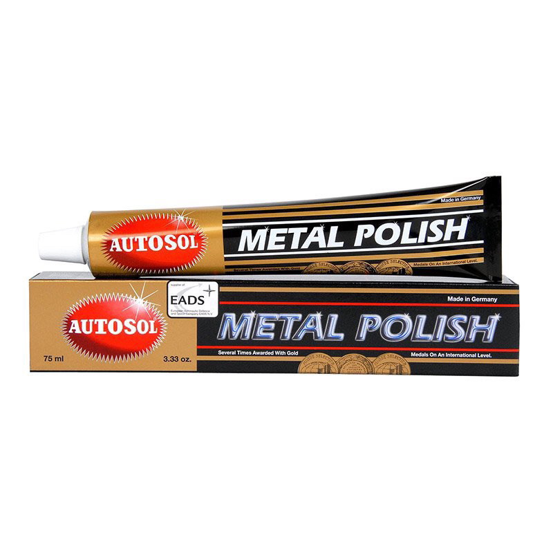 AUTOSOL METAL POLISH RUST REMOVER CHROME STAINLESS STEEL POLISH CLEANER ...