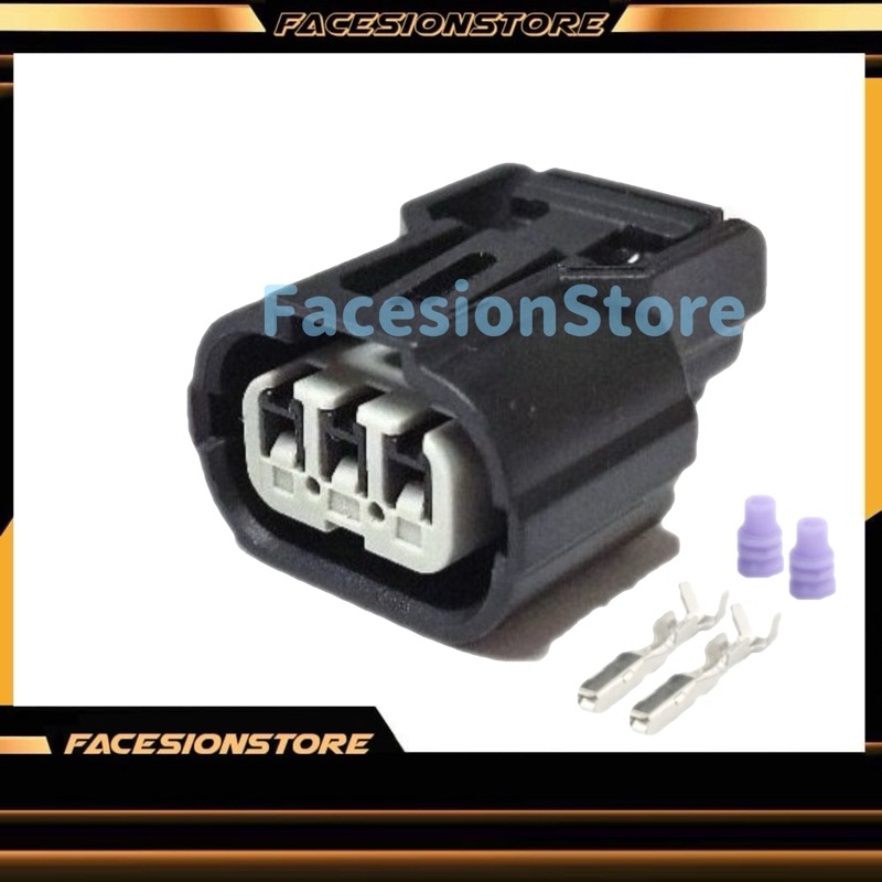 3 Pin Honda K20, Mitsubishi Triton Map Sensor Socket Connector | Shopee ...