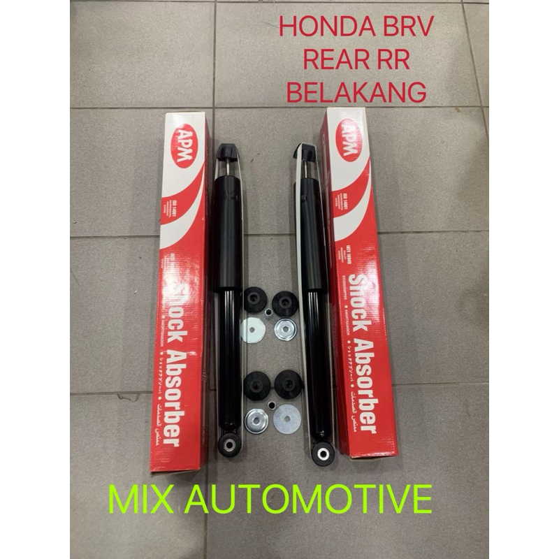 100% ORIGINAL APM HONDA BRV REAR RR BELAKANG SHOCK ABSORBER (GAS ...