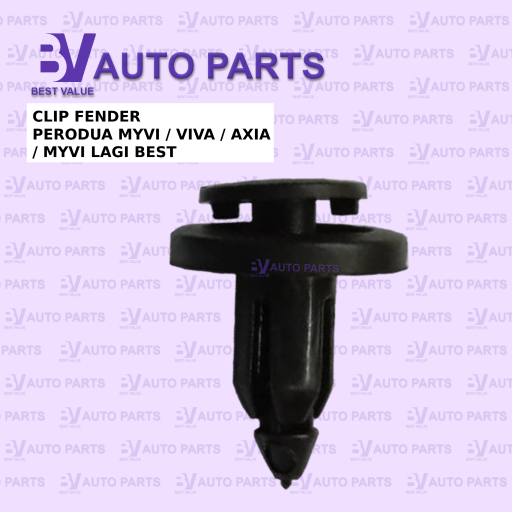 INNER FENDER CLIP/MUDGUARD CLIP PERODUA MYVI / MYVI LAGI BEST / VIVA ...