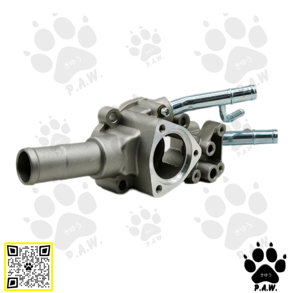 Nissan Sentra N16 Thermostat Housing (1 IN/2 OUT) (Aluminum / Lower ...