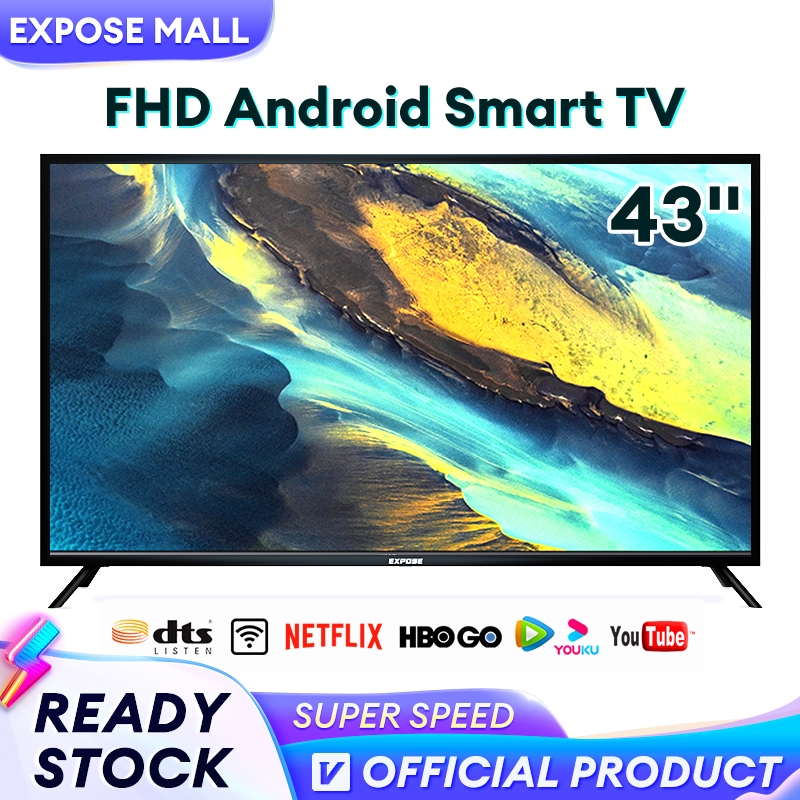 Smart TV 43 Inch 4K LED Digital TV NEW 43 Inch Smart TV FHD Android TV ...