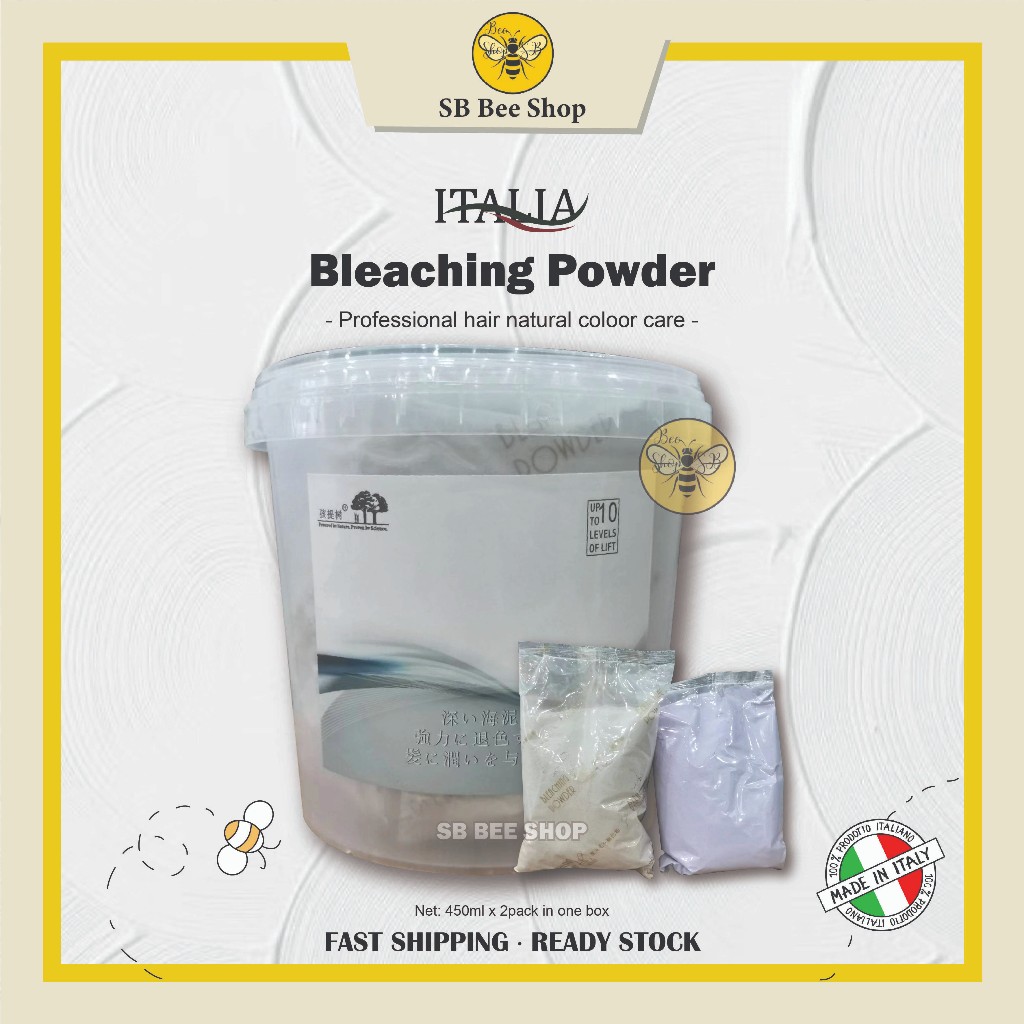 Italia Bleching Powder 450ml x 2 | Shopee Malaysia