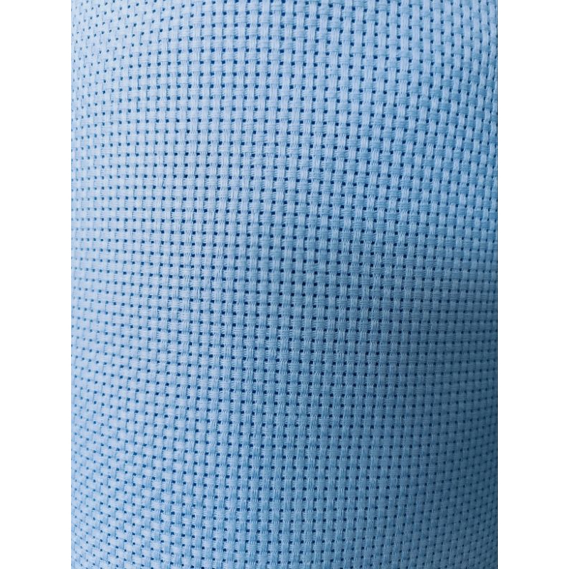 🇲🇾 local seller - 11CT Cross Stitch Fabric Cloth Sky Blue / Kain cross ...