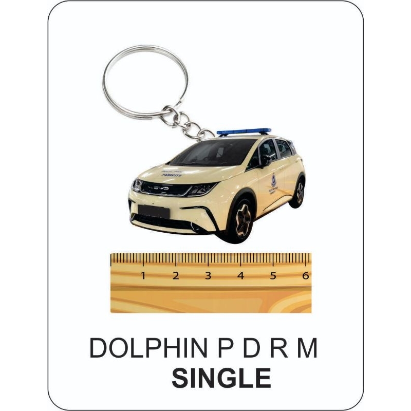 byd dolphin PDRM ev 2d keychain | Shopee Malaysia