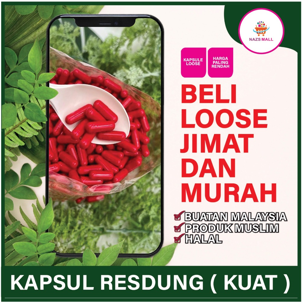 KAPSUL MERAH KUAT BY BIJI | Shopee Malaysia