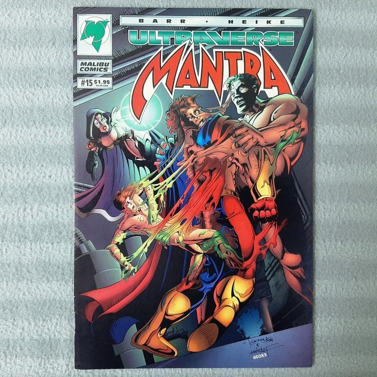 Mantra #15 (Malibu/Ultraverse Comics) I-P (Mike W Barr, Mark Heike, Jim ...
