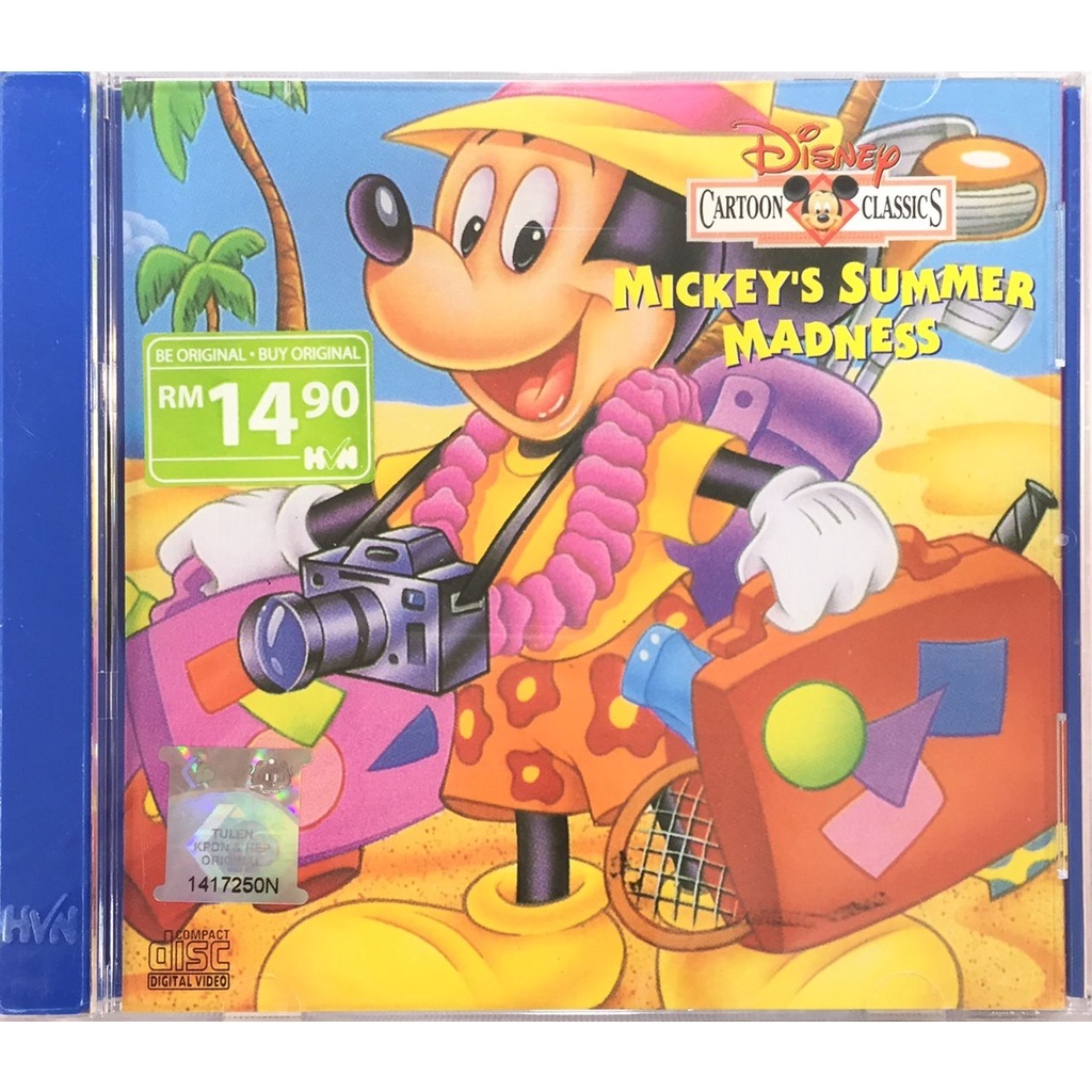 Cartoon VCD Mickey's Summer Madness (VCD) (2006) | Shopee Malaysia