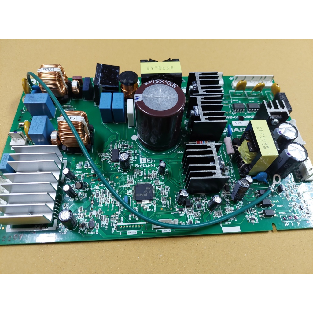 SHARP C599 MAIN PCB FRIDGE BOARD PETI SEJUK SJF869 SJF879 SJ-F879GK SJ ...