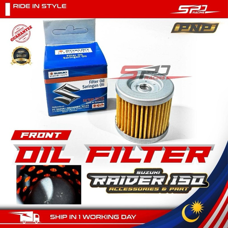 Raider Oil Filter I PNP For Suzuki Raider 150 | Shopee Malaysia