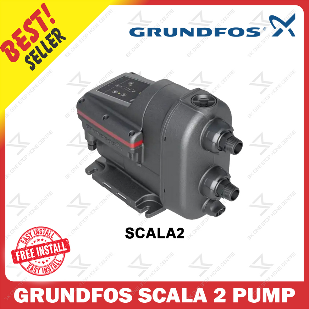 GRUNDFOS Scala2 Water Booster/Rainwater Pump (Silent Operation ...