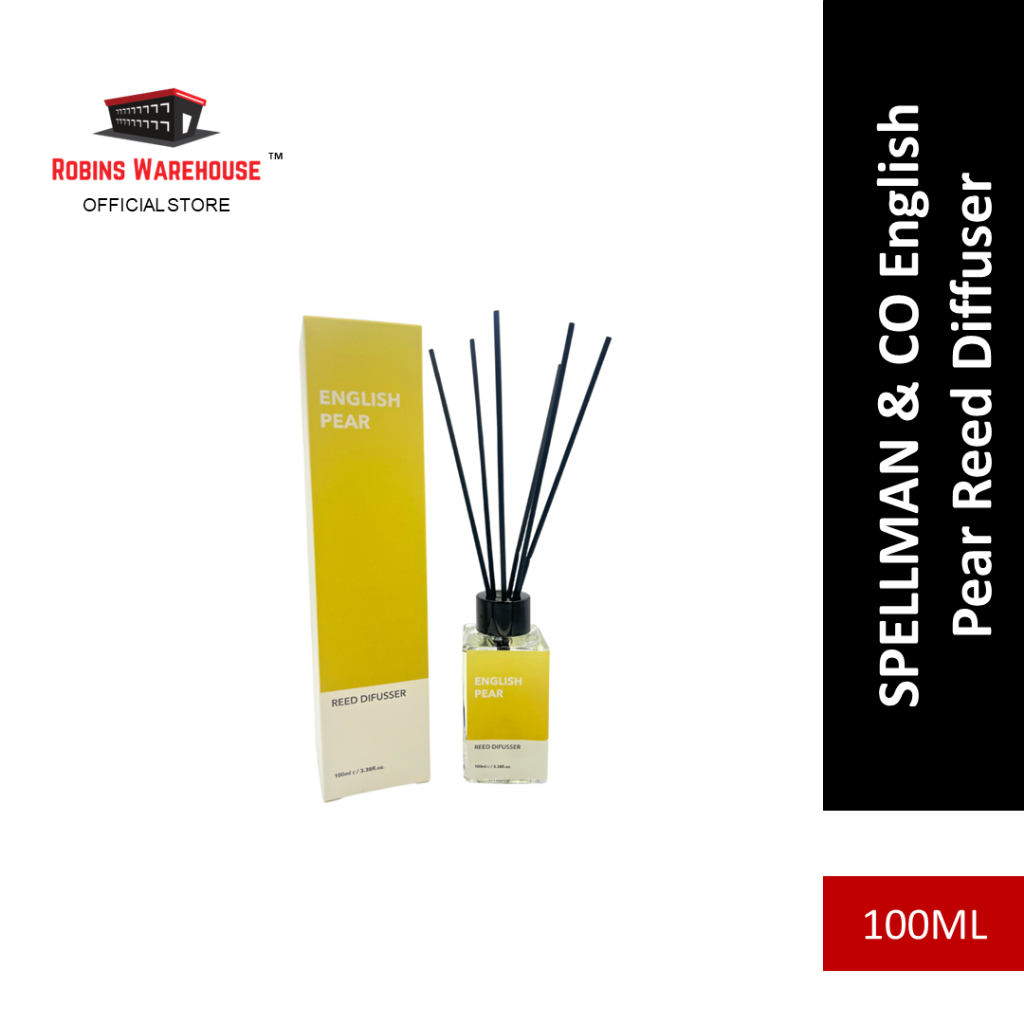 SPELLMAN & CO English Pear Reed Diffuser 100ML | Shopee Malaysia