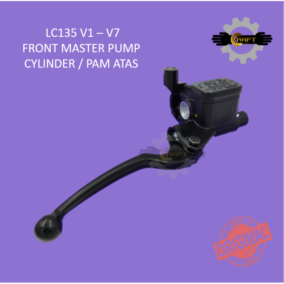 YAMAHA LC135 4S 5S FRONT MASTER PUMP / PAM ATAS BRAKE PUMP / BREK PAM ...