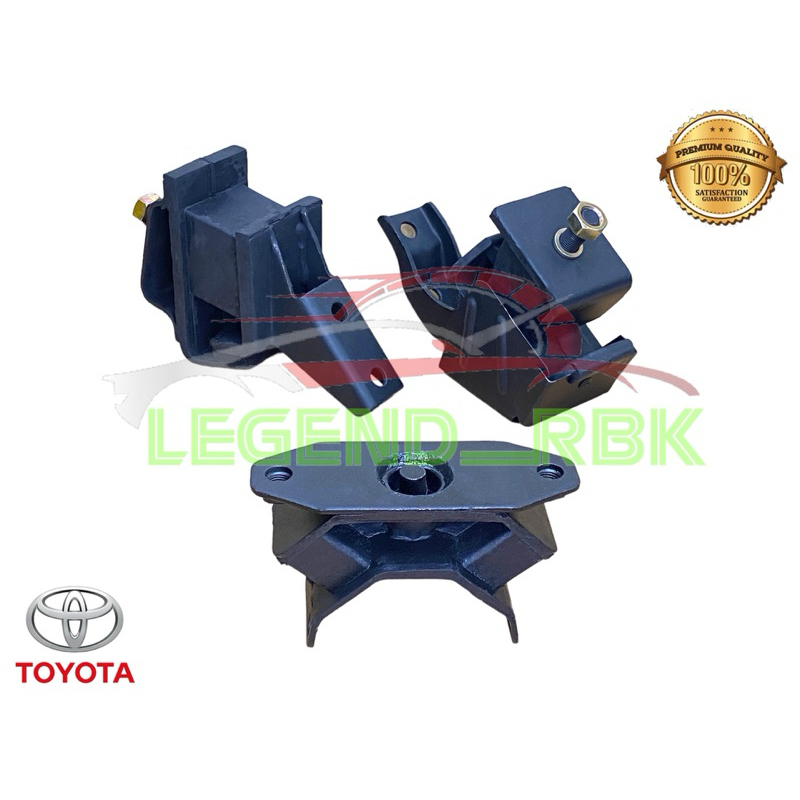 (3PCS) TOYOTA COROLLA KE70 GL DX 1979-1987 ENGINE MOUNTING SET (PREMIUM ...