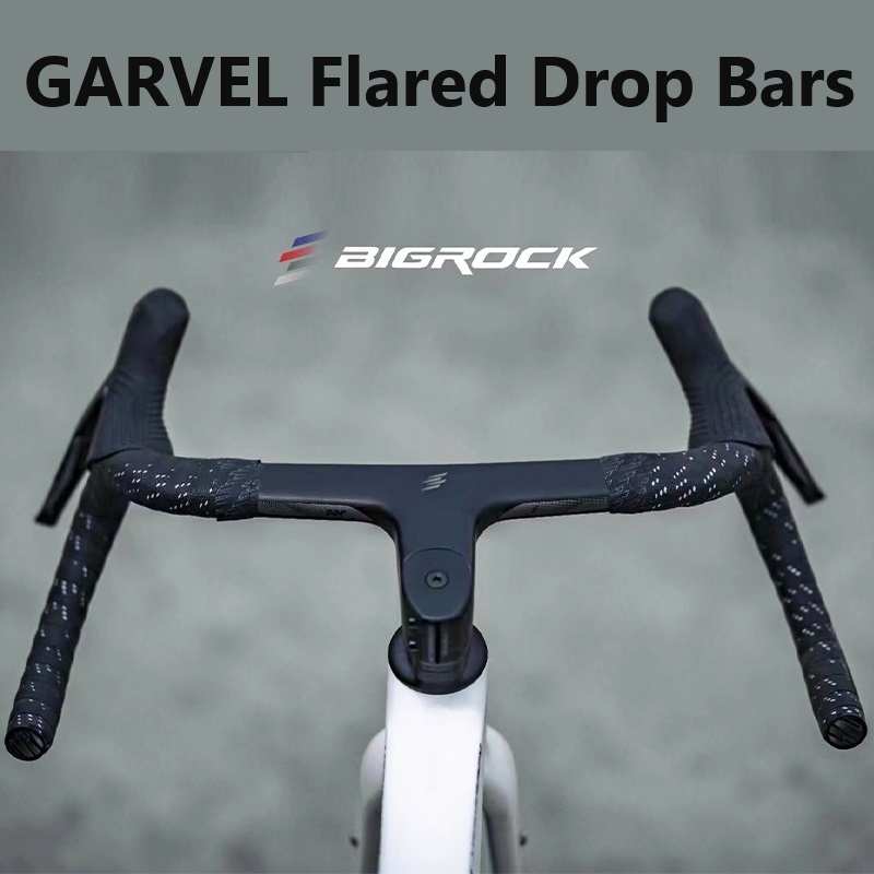 BIGROCK T800 CARBON FLARED DROP BARS for Gravel Bike | Shopee Malaysia