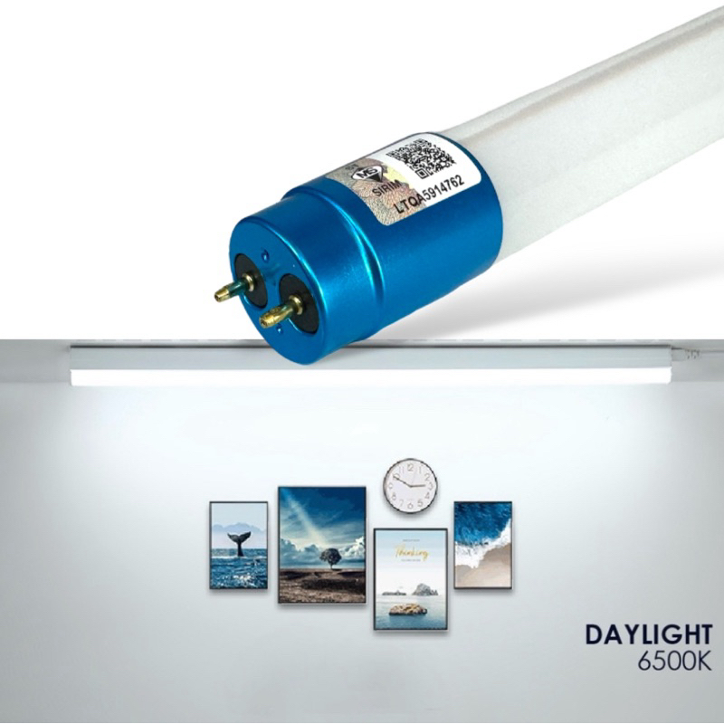 36W 4FT T8 LED GLASS TUBE DAYLIGHT 6500K 1 BOX(30PCS) | Shopee Malaysia