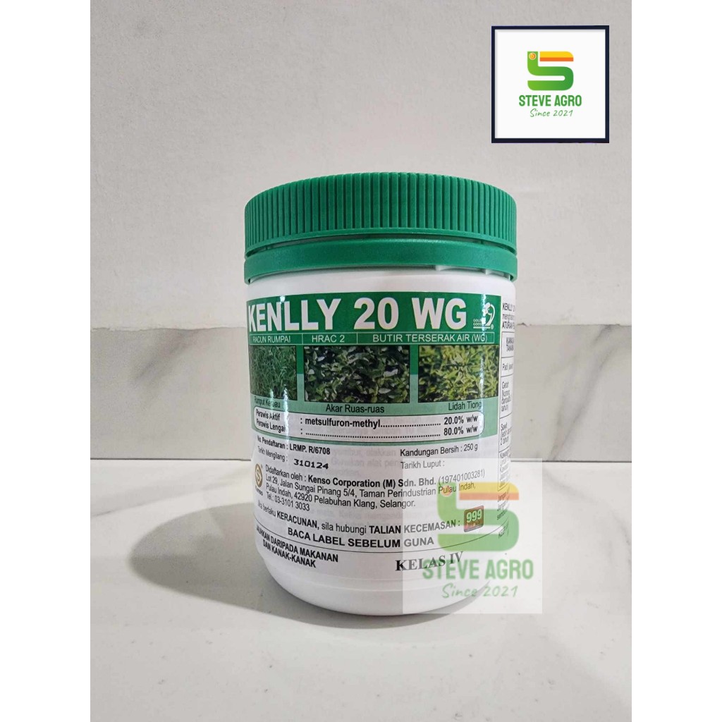 KENLLY 20WG 250G Metsulfuron-Methyl 20% Mixture Herbicide Grass Weed ...