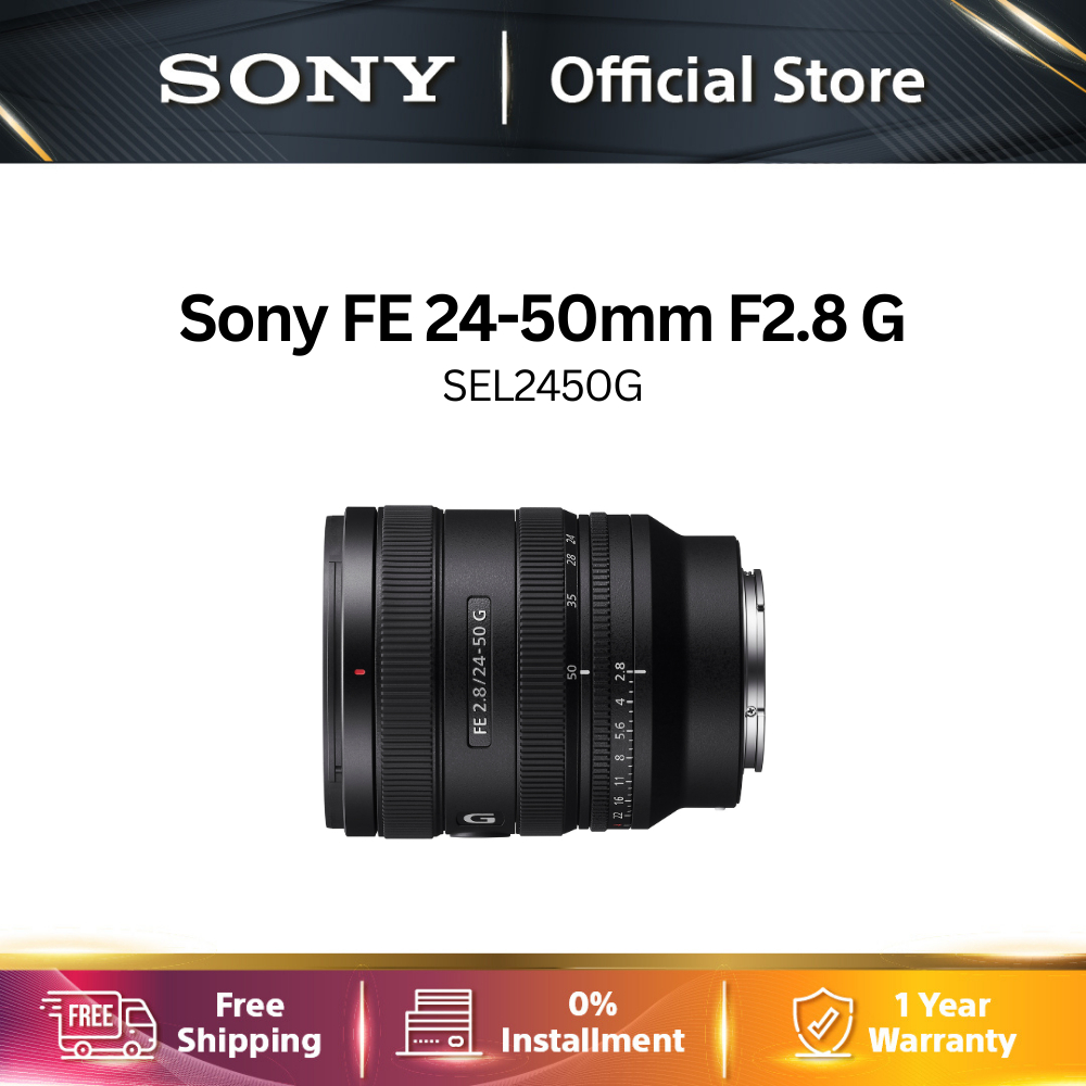 Sony FE 24-50mm F2.8 G | G Series | Standard Zoom Lens | SEL2450G ...