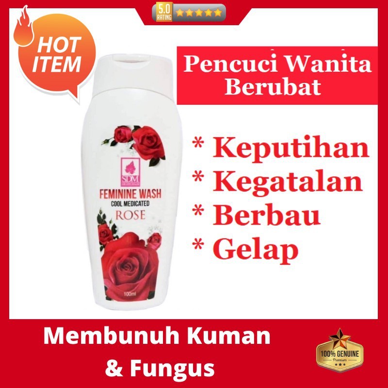 HOT SELLING】💯🔥 FEMININE WASH PENCUCI WANITA SERI DEWI MALAM BERBAU ...
